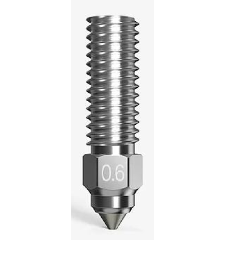 Creality High Flow Hardened Steel Tip Nozzle - 3D Print Lab