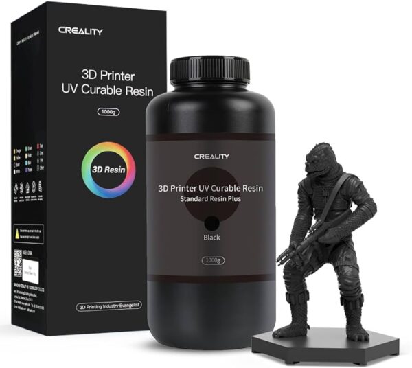 Creality LCD Standard Resin Plus Black | 3D Print Lab