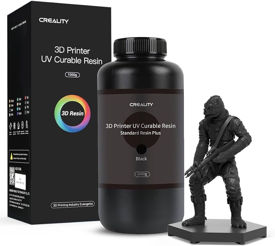 Creality LCD Standard Resin Plus Black - 3D Print Lab