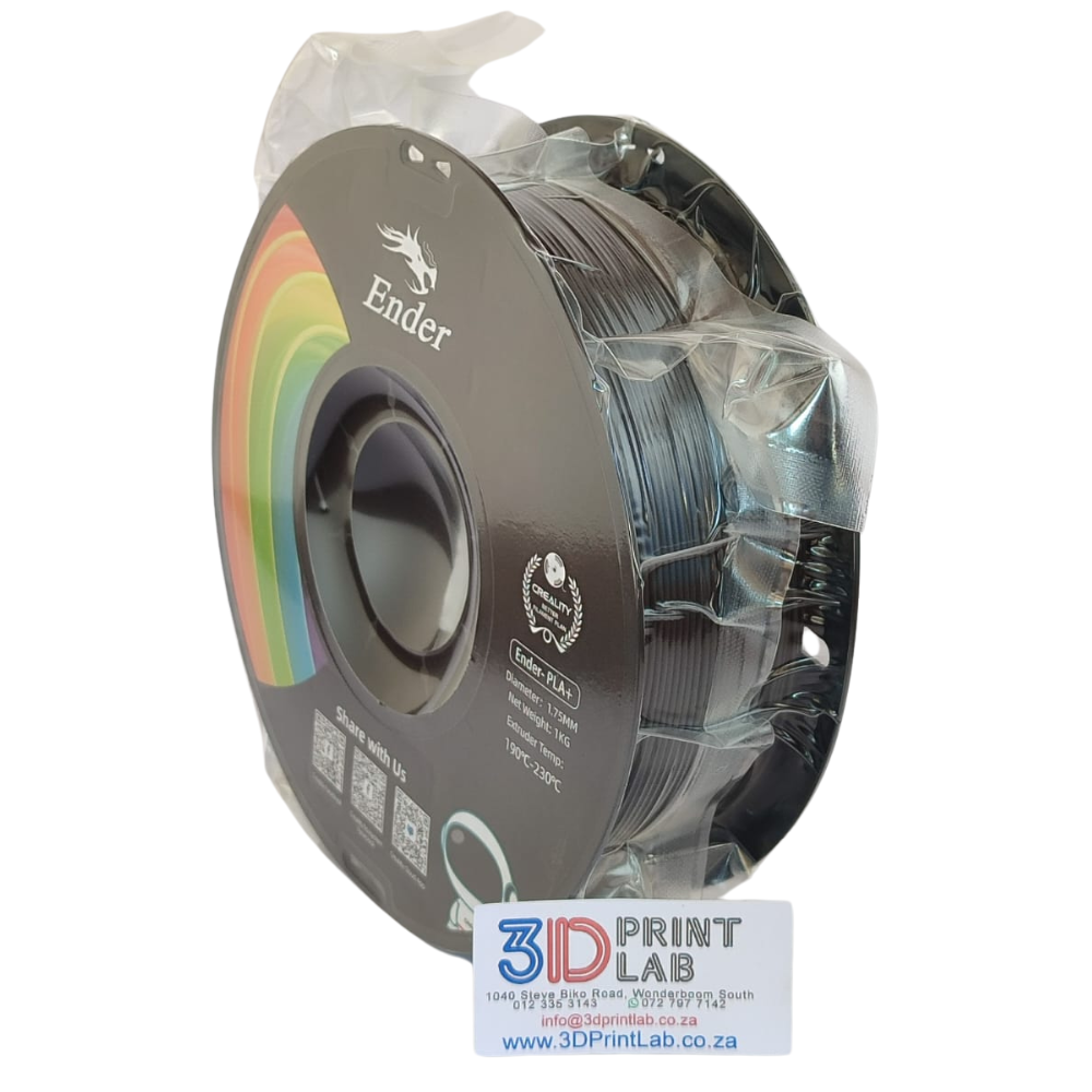 Creality Ender PLA Plus Black Filament | 1.75mm | 1kg - 3D Print Lab