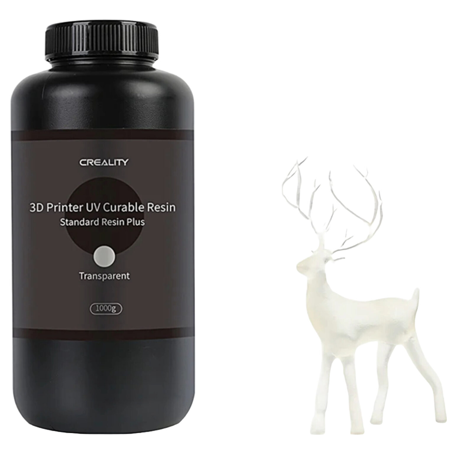 Creality LCD Standard Resin Plus Transparent - 3D Print Lab