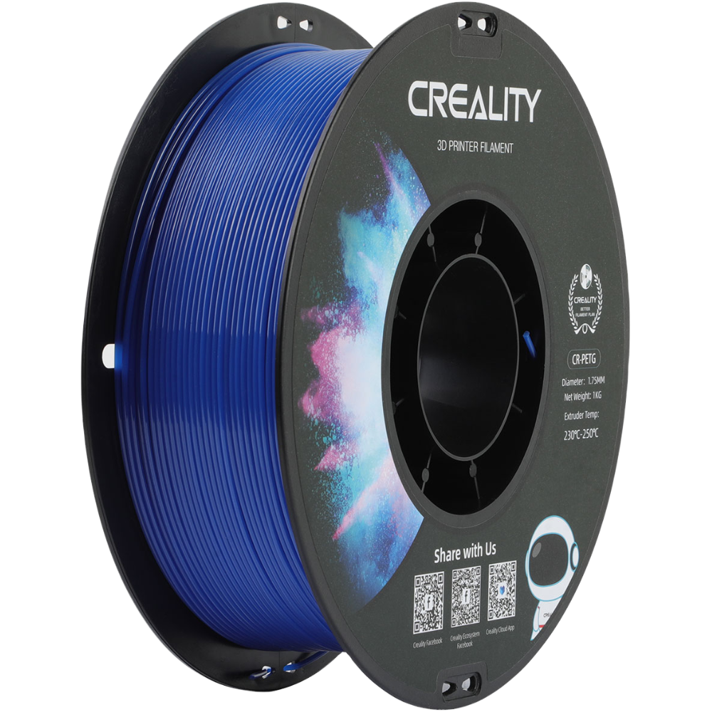 Creality CR-PETG Blue Filament | 1.75mm | 1kg - 3D Print Lab